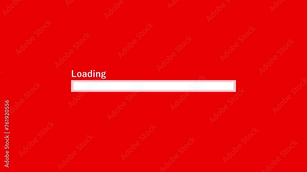 Vidéo Stock Loading bar icon animation, Progress bar motion graphic and ...