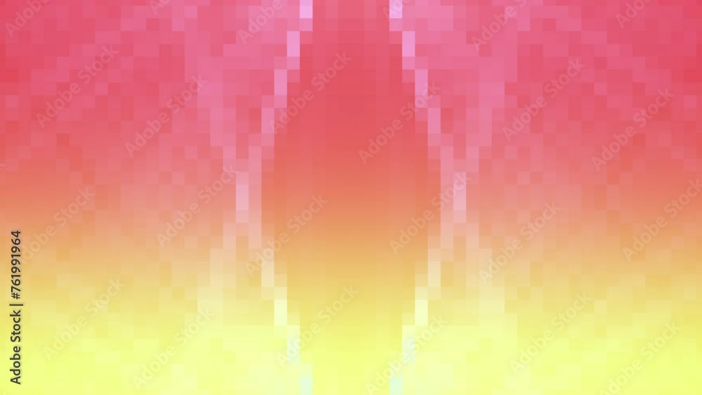 A pixel art background with a mesmerizing gradient effect, using shades ...