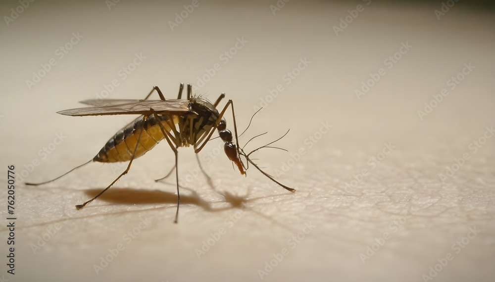 World malaria day with ban icon sign for prevention of virus carrier ...