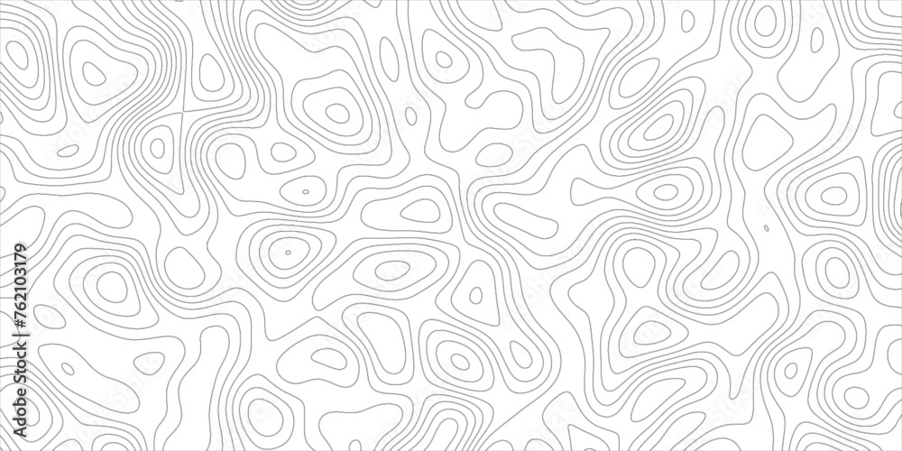 Abstract black & white topography on old paper-textured canvas ...