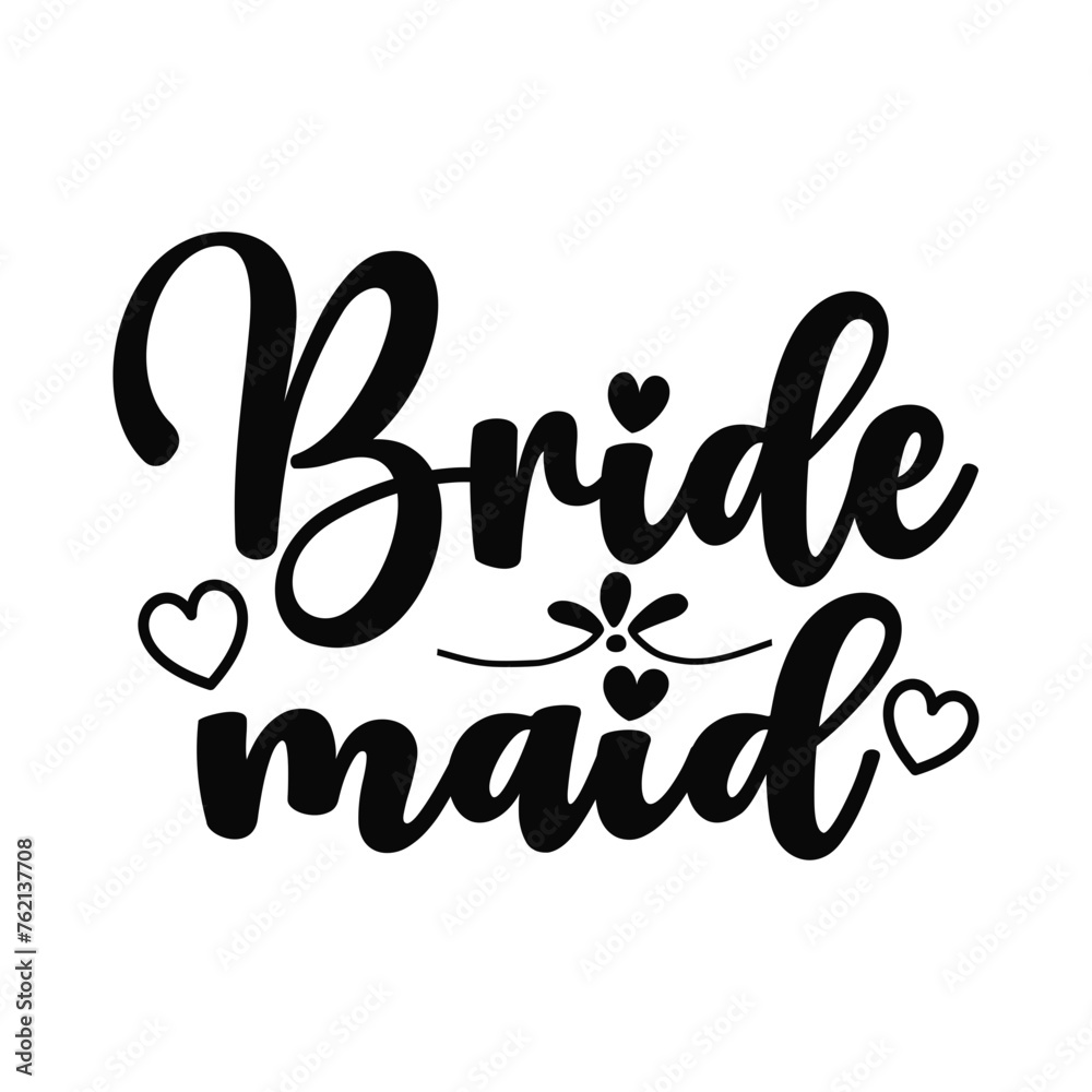 Vetor de Wedding Svg Bundle ,Wedding Svg Files, Bridesmaid Svg, Bride ...