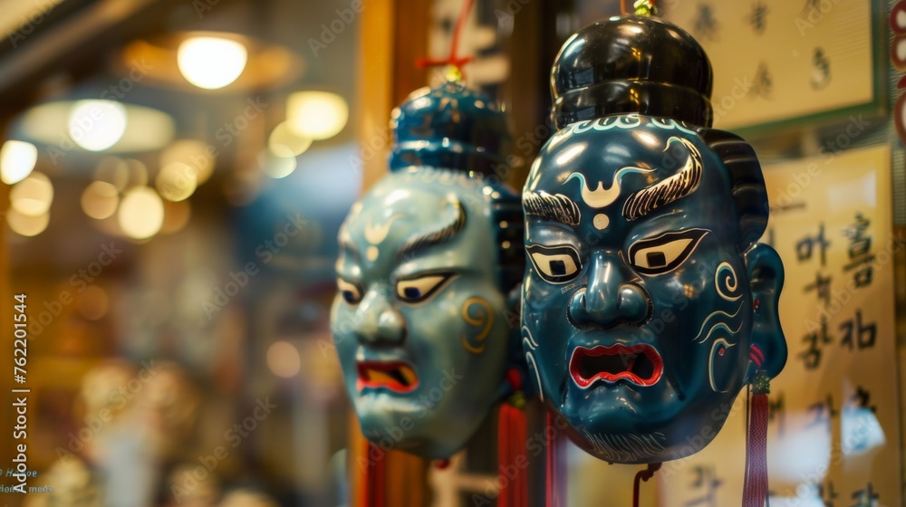 Tal and Talchum, " Hahoe masks " ,Korean Traditional Masks at Insadong ...