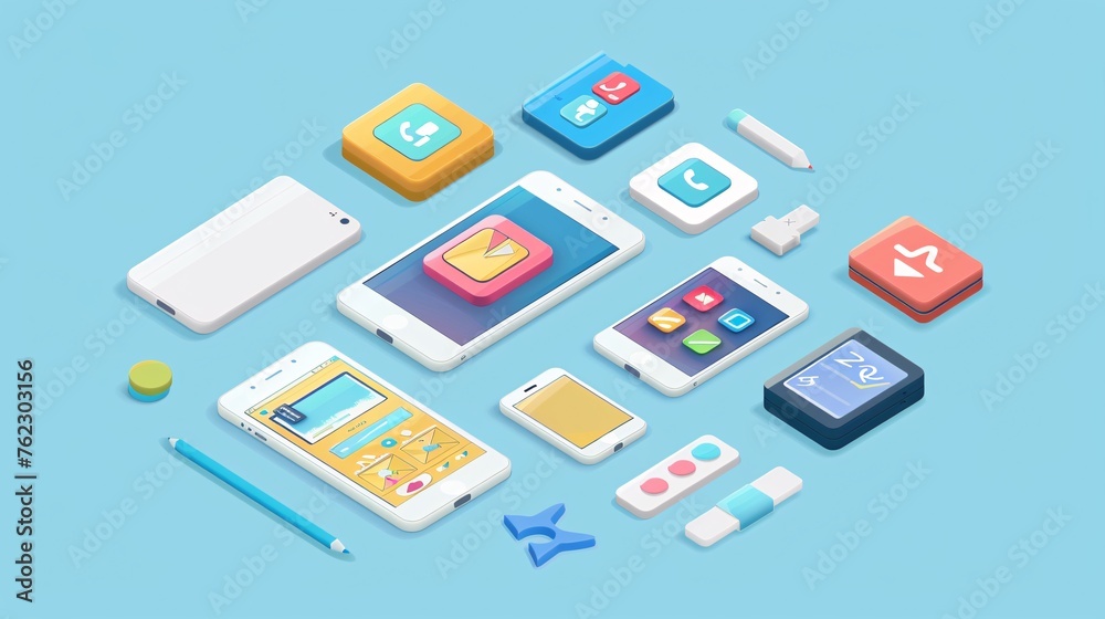 Illustrate app creation steps: Designing, coding, testing, deploying on ... Illustrate app creation steps: Designing, coding, testing, deploying on ...