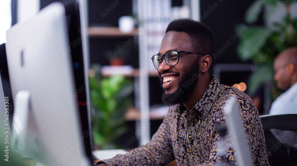 Portrait of a successful black man entrepreneur: a world of successful ...