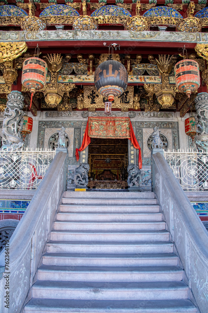 Penang Malaysia 15th mar 2024: The Leong San Tong Khoo Kongsi is the ...