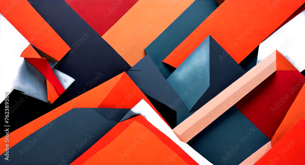 Colorful abstract geometry lines Isolated On Transparent Background Png ...