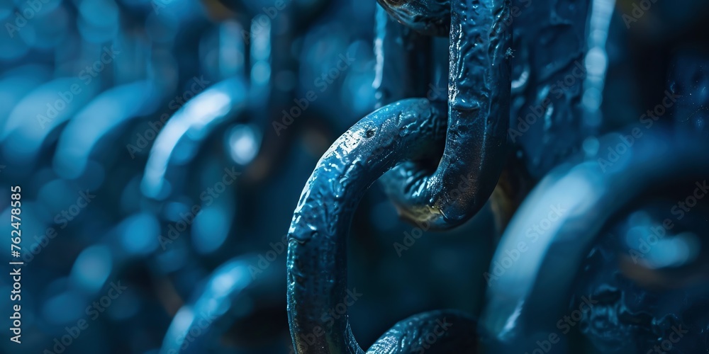 Chain hoist lift heavy weight cargo load hang object gear winch ...