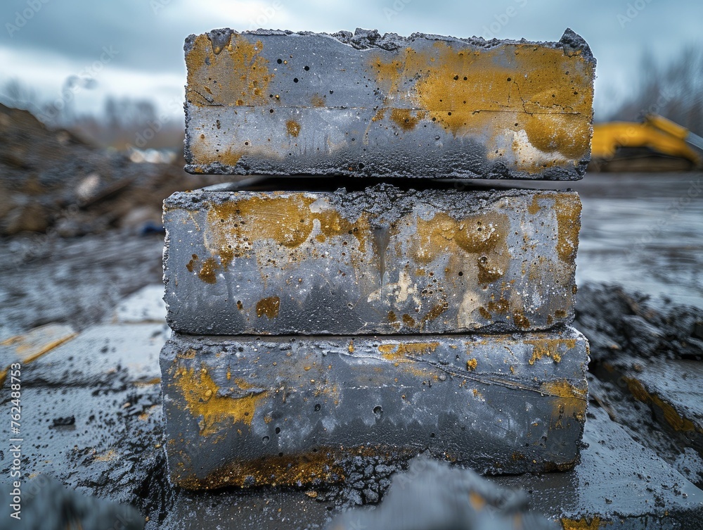 Transforming CO2 into concrete creates strong bases from airborne ...