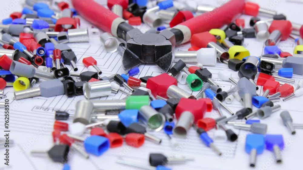 Electrical installation tools and materials for the assembly of ...