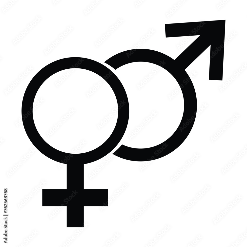 Gender Symbol Male Female Sign Men Women Symbol Toilet Wc Vector Icon Set Gender Collection