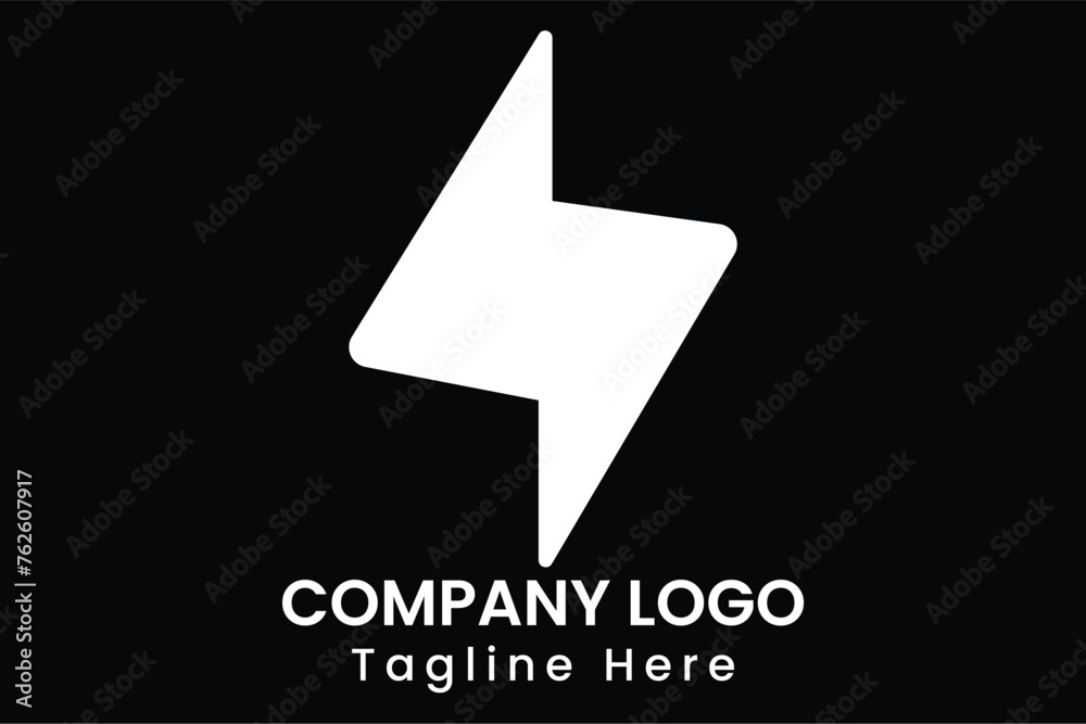 electricity icon, lettre s logo, voltage logo, brandmark, icon ...