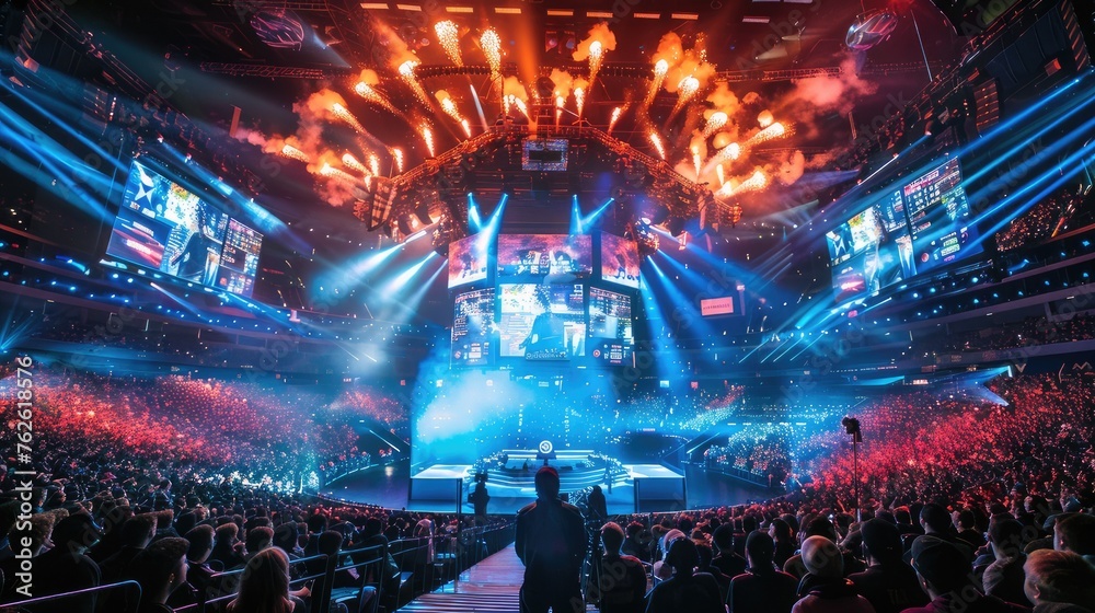 Step into the world of competitive gaming! Witness the excitement of ...