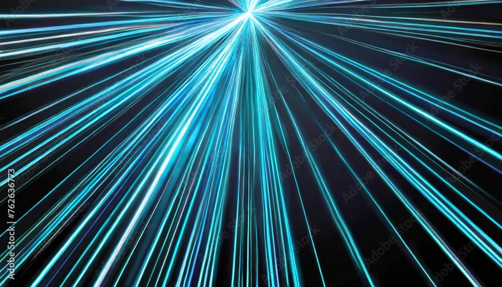 abstract digital blue light beams on black background stock abstract ...