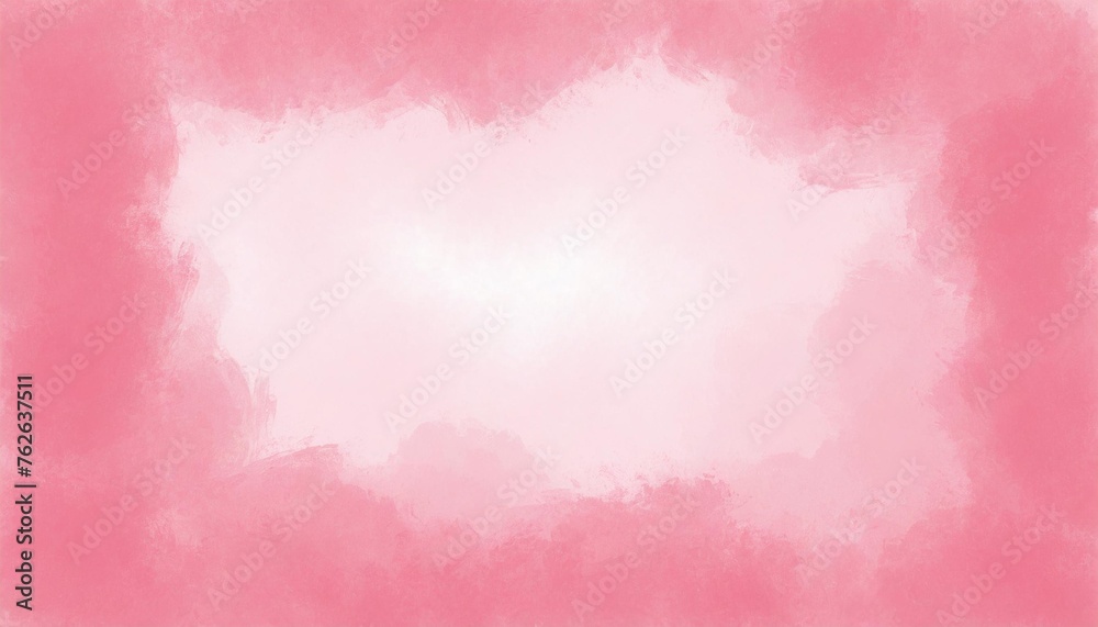 pink background with hot pink grunge texture on borders in old vintage ...