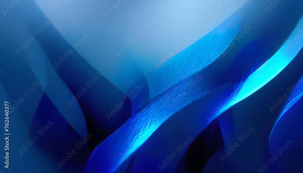 dark blue abstract background in cyclorama style in misty atmosphere ...