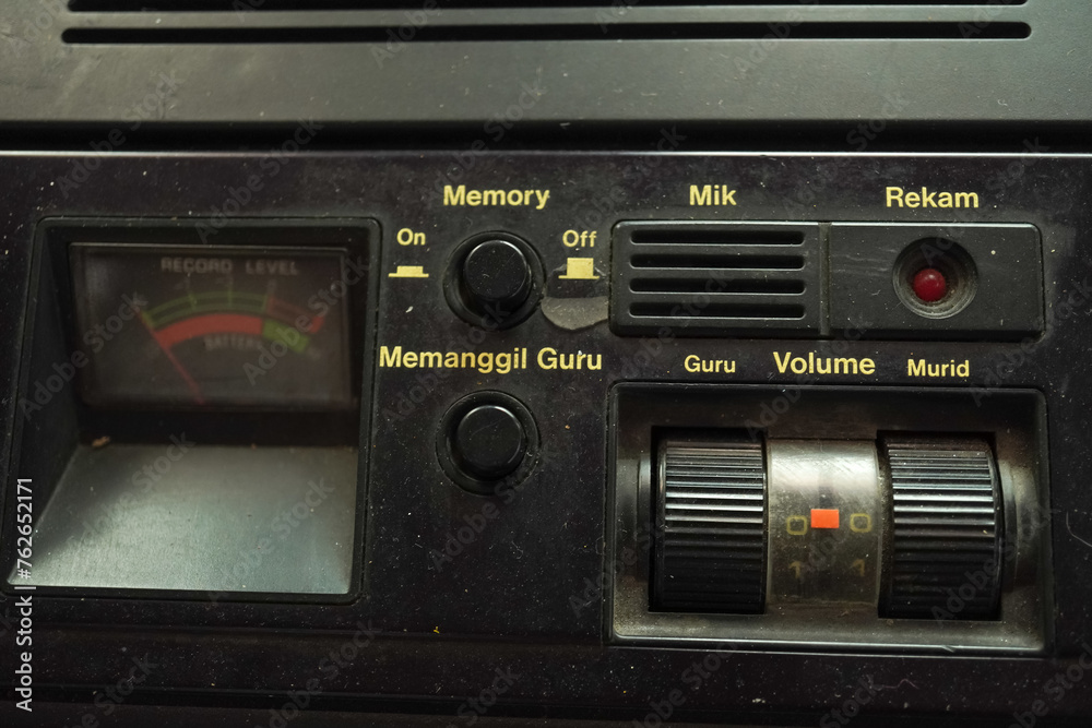 Old Fashioned Public address system is an electronic system comprising ...