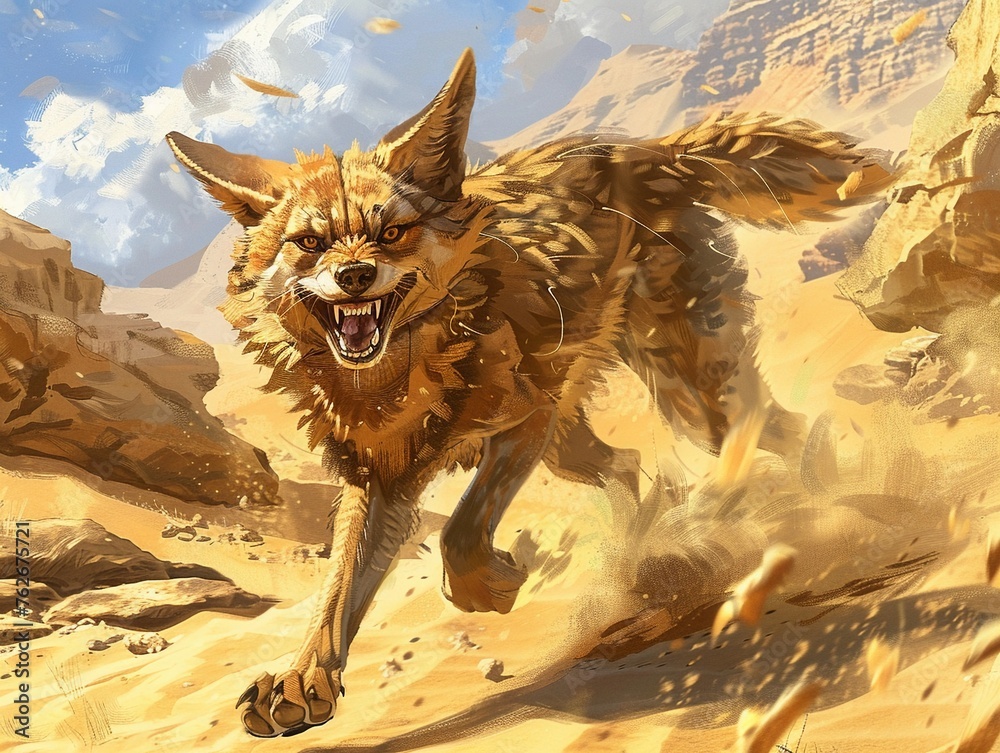 Coyote Native American mythology Coyote the trickster and shape-shifter ...