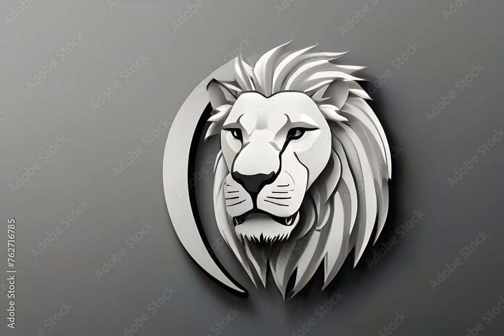 lion illustration, lion head vector, lion head logo, lion logo, lion ...