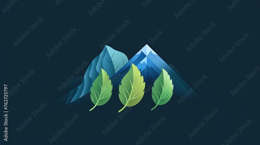 Nature's Project: 3D Environmental Logo with Clean Background, Offering ...