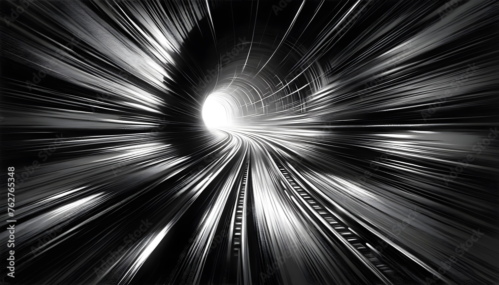This image features a high-contrast black and white depiction of a ...