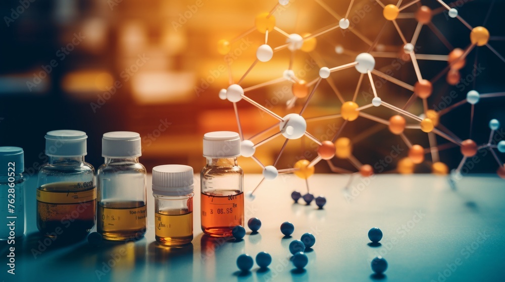 Medicinal chemistry and its impact on health, close-up on compound ...