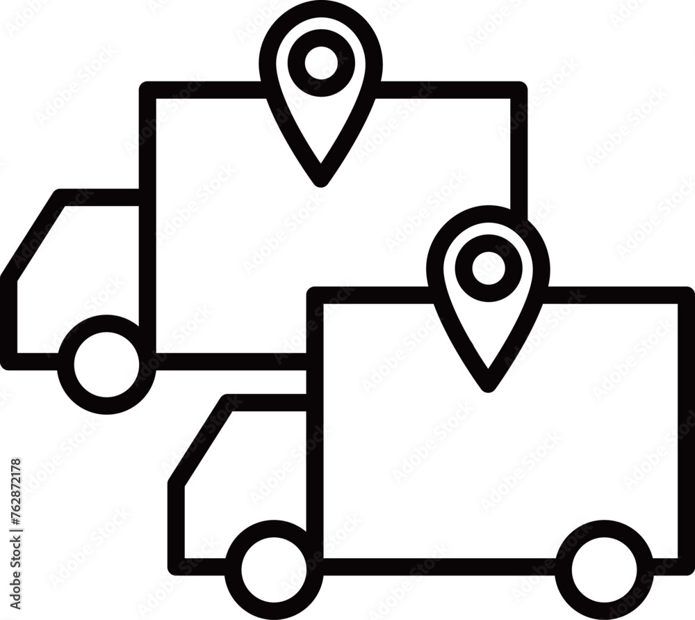Vehicle dispatch system. The truck's location information is determined ...