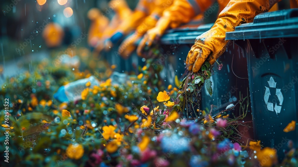 Waste management strategies, including recycling, play a vital role in ...