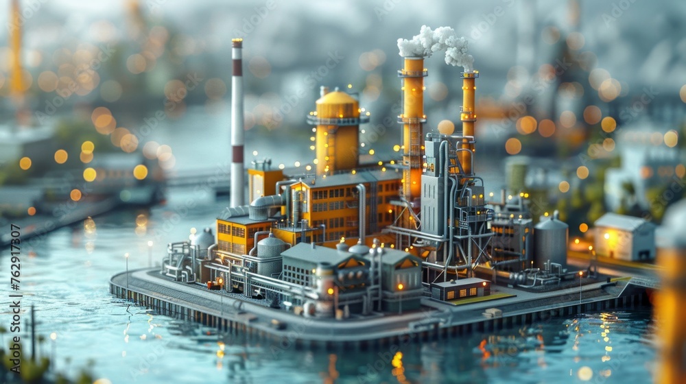 Landfill power plants utilize methane emitted from waste decomposition, converting it into ...