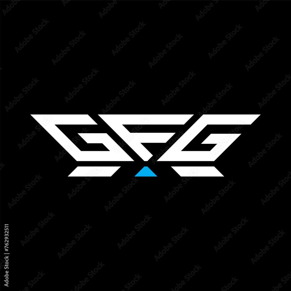 GFG letter logo vector design, GFG simple and modern logo. GFG ...