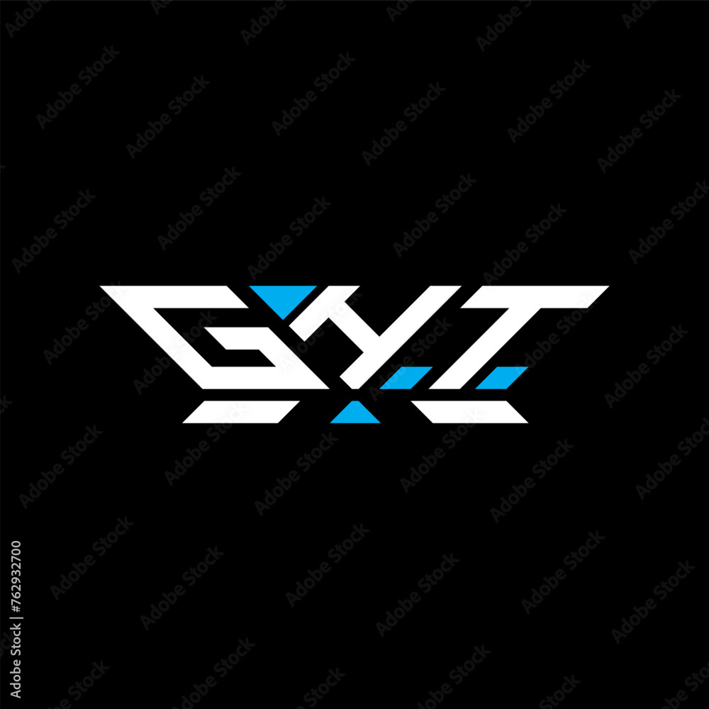 GHT letter logo vector design, GHT simple and modern logo. GHT ...