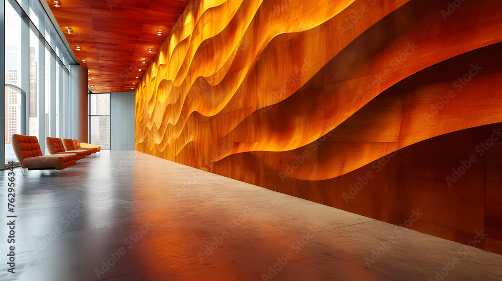 wood texture background used as a focal point in a contemporary ...