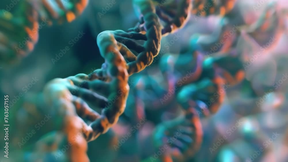 In this image a magnified view of a DNAbased nanostructure reveals a ...