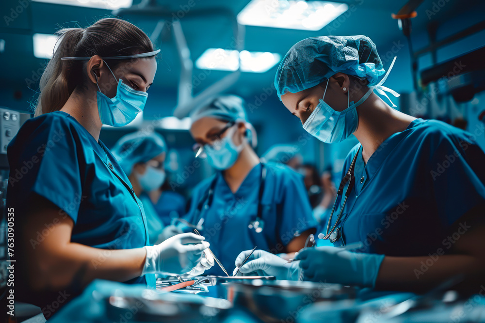 Dynamic Medical Team Performs Emergency Surgery with Precision in ...