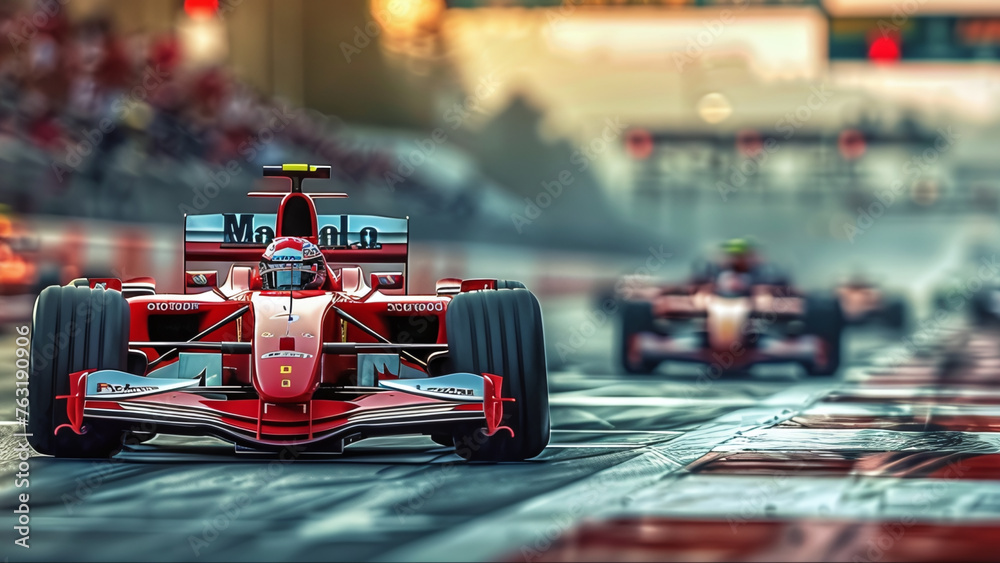 Formula 1 Photography: Capturing the Race Start with Speed and Racing ...