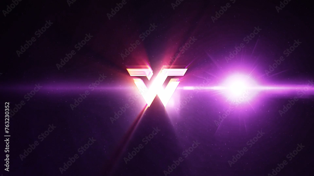 Cinematic Flares Logo Reveal Stock Template | Adobe Stock