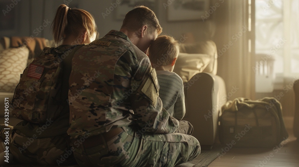 Explore the challenges faced by military families as they cope with the ...