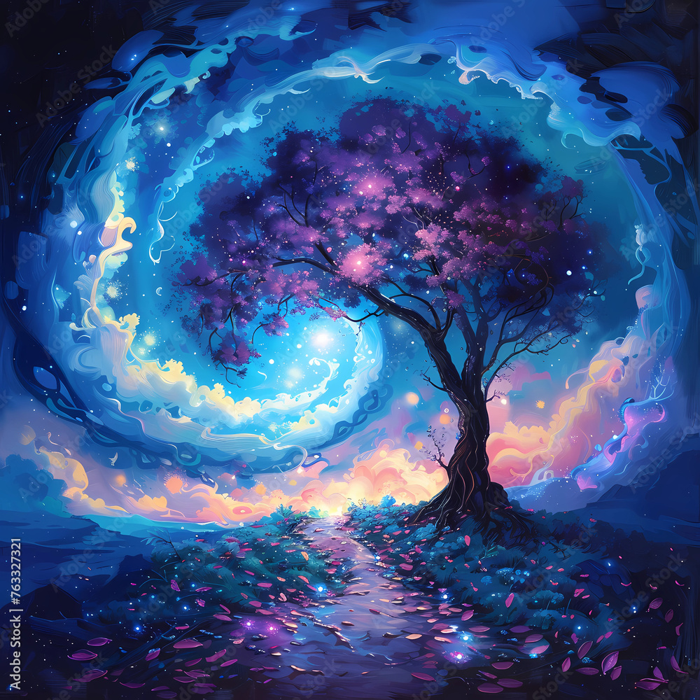 Tree of knowledge, Tree of Life, Ethereal Akashic records ...