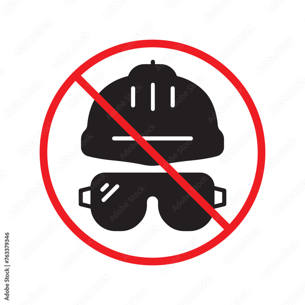 Do not use construction helmet icon. Worker engineer helmet flat sign ...