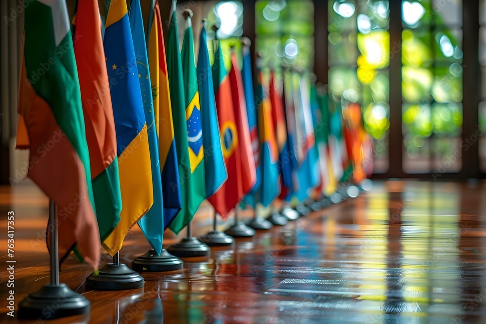 Explore pride in multiple nations with vibrant flags on display ...