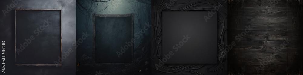 Dark-themed backdrop perfect for customizable text input, providing a ...
