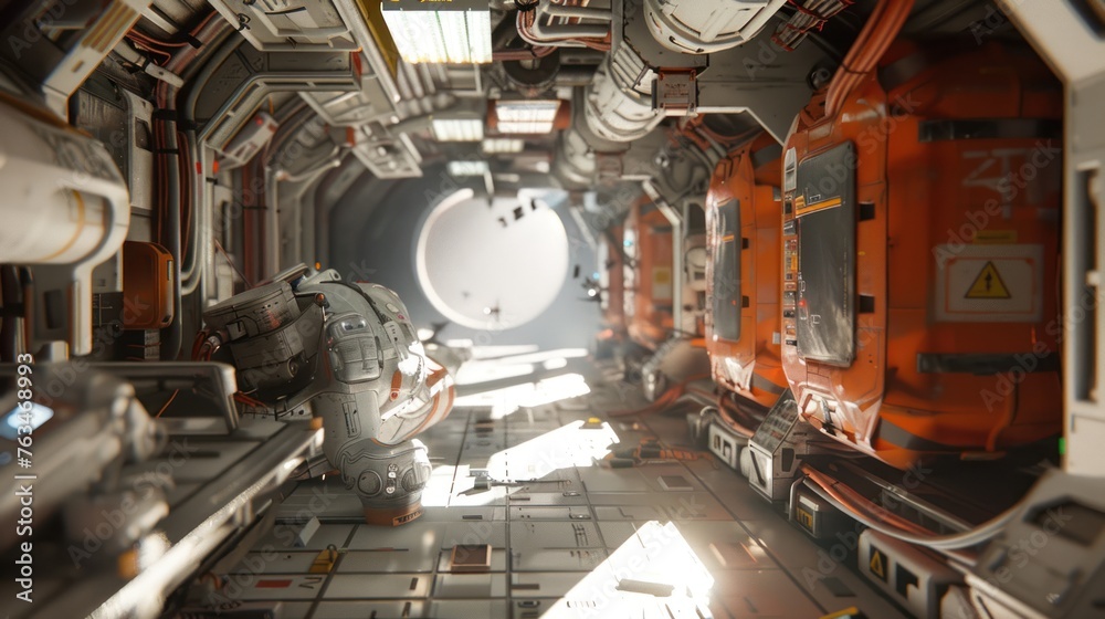 Advanced Space Materials: Withstands harsh space conditions. Helps ...