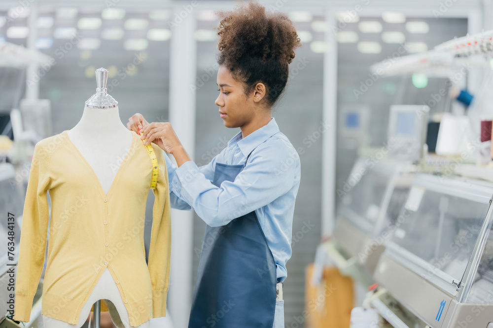 The project of an American female seamstress who specializes in ...