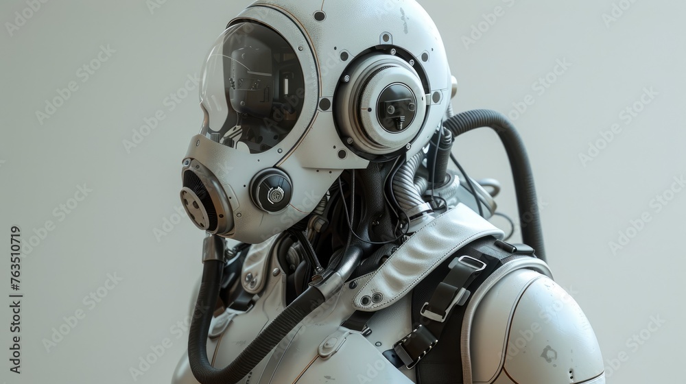 Design a wearable robot for assisting with respiratory therapy Stock ...