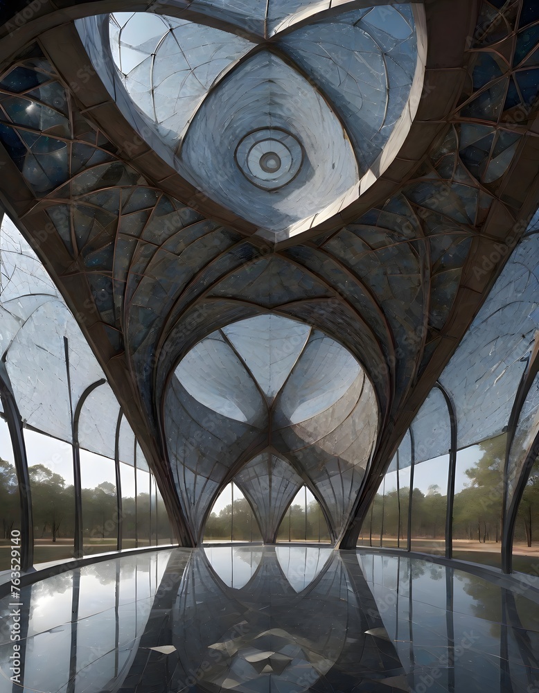 Intricate Framework of a Paraboloid Structure, Glimpse into ...