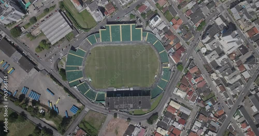 Estádio Orlando Scarpelli Futebol Drone Figueirense Esporte Torcida ...