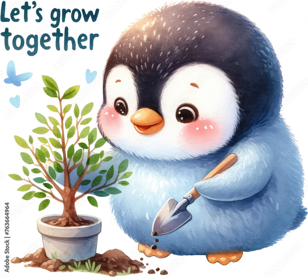 Watercolor Earth Day Clipart. Eco-Friendly, Sustainable Design Elements ...