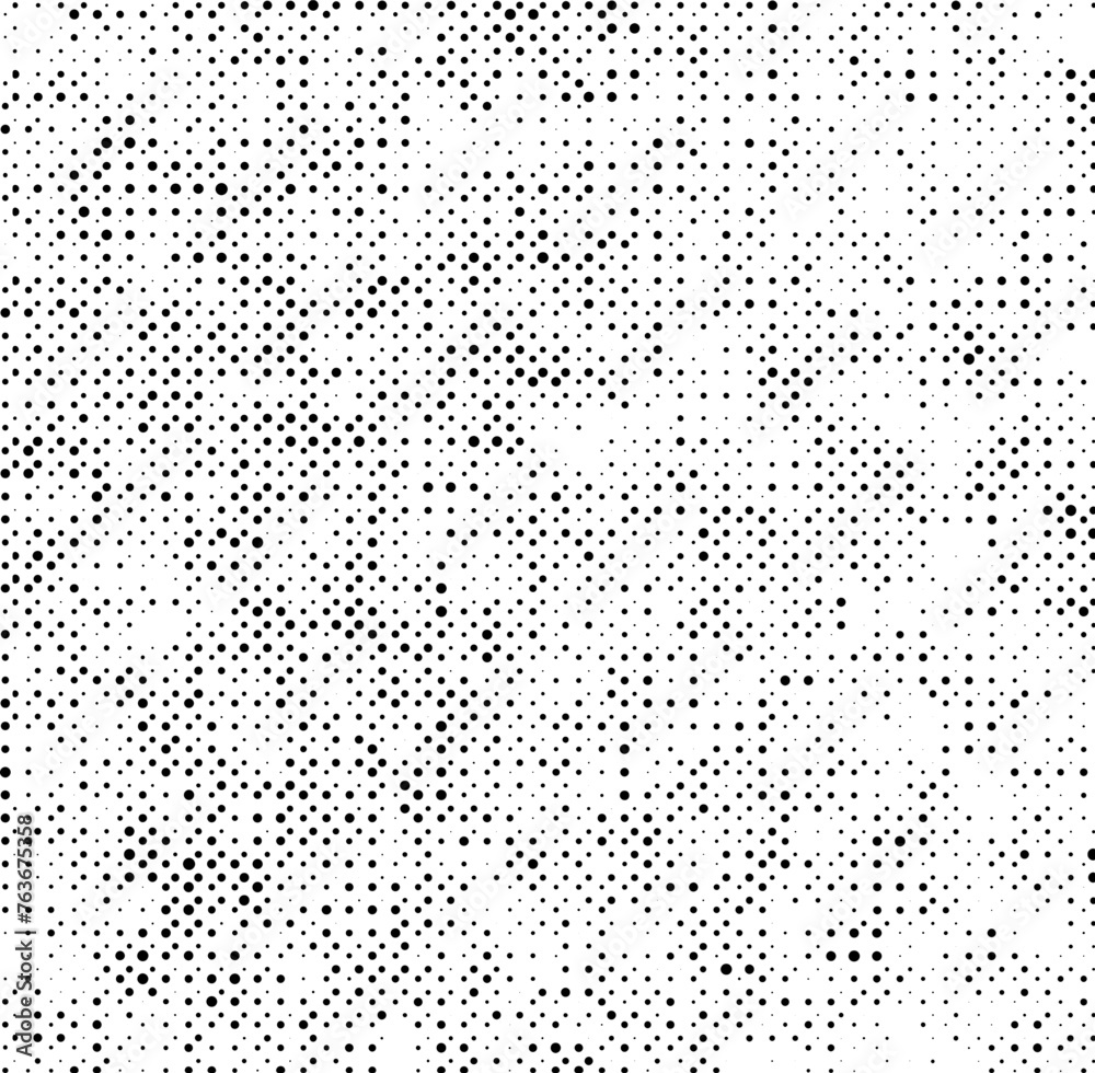 black and white dots, a black and white dotted background with small ...