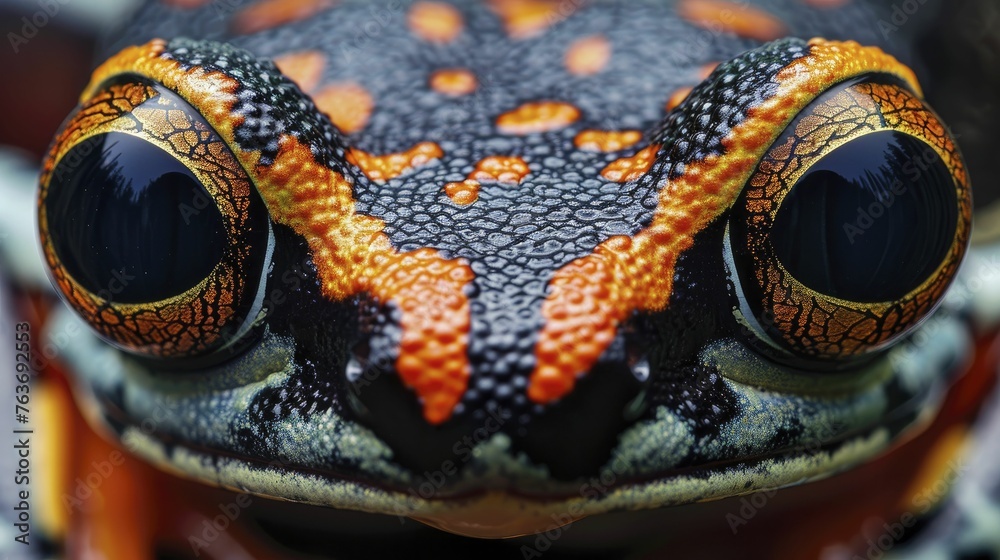Exploring the mesmerizing hues of a poison dart frog's eyes reveals the ...
