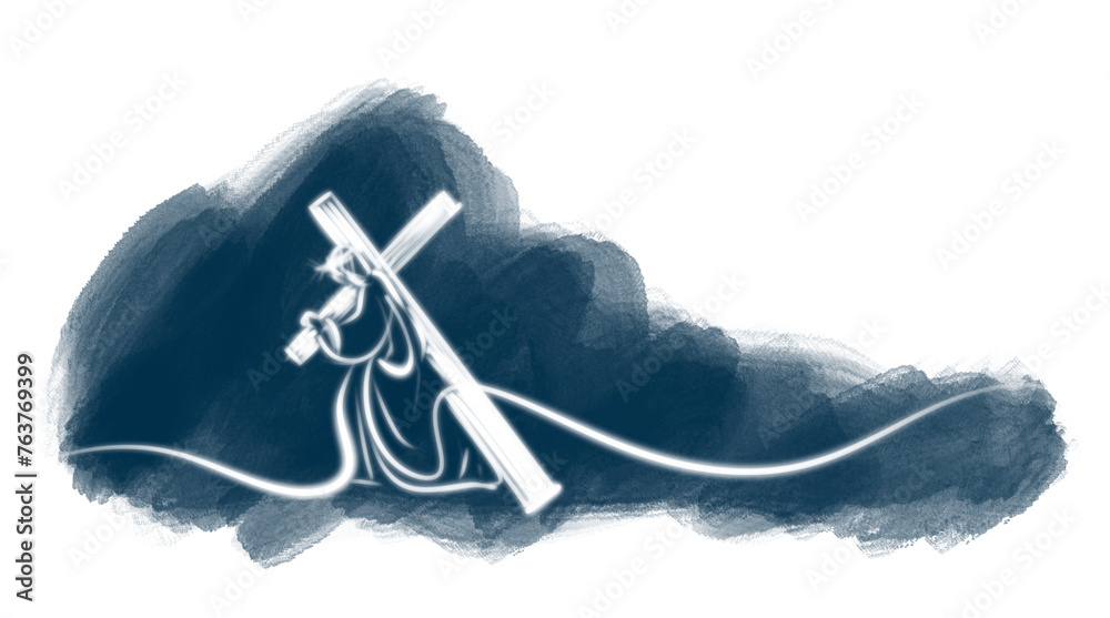 cross drawings for background religious concept illustration Can be ...
