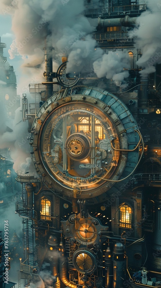 Craft an impactful eye-level angle image symbolizing the dawn of a new ...
